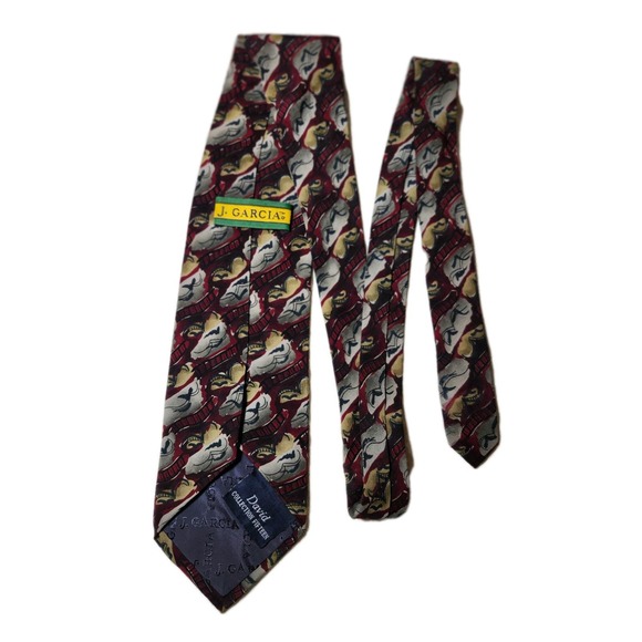 J. Garcia | Accessories | Jerry Garcia Mens 0 Silk Tie Vintage 1996 ...